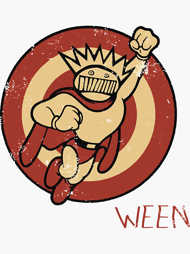 "Ween logo" Sticker for Sale by AaronCastle1 | Redbubble