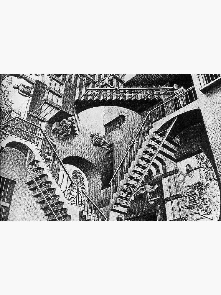 Optical Illusions MC Escher Bath Mat sold by Carla Fernandes | SKU ...