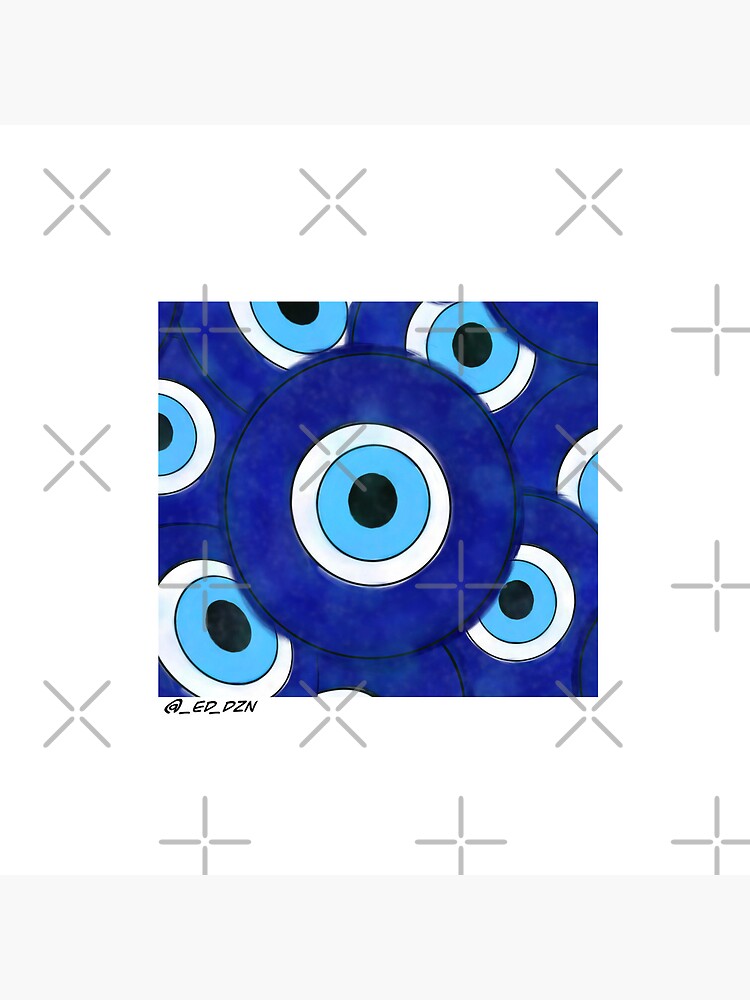 "Evil Eye Collage sticker " Poster for Sale by ed-design2022 | Redbubble