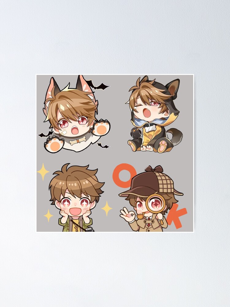 "Luke Pearce - Tears Of Themis - Chibi Pack " Poster for Sale by ...