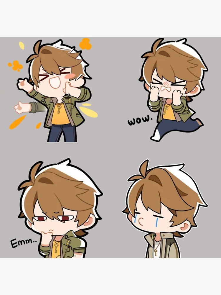 "Luke Pearce - Tears Of Themis - Chibi Pack 3" Poster for Sale by ...