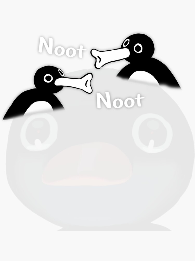 "Noot Noot Pingu "T-Shirt" "Cap" "..." Noot Meme Gift, Pingu Noot Noot ...