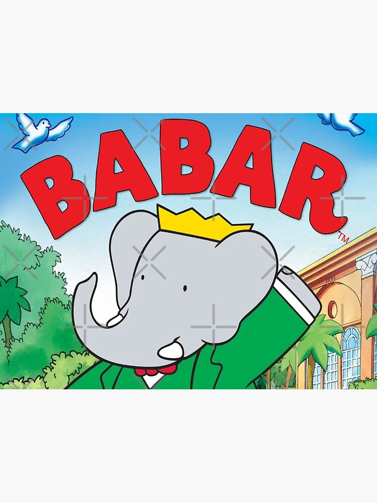 "babar the elephant" Sticker for Sale by Candy-B10 | Redbubble