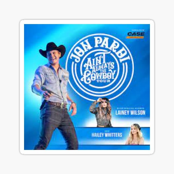 "jon pardi logos band stickers trending home n living" Sticker for Sale by aeason98 | Redbubble