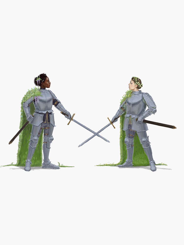 "Queendom Soldiers" Sticker for Sale by choco-honey | Redbubble