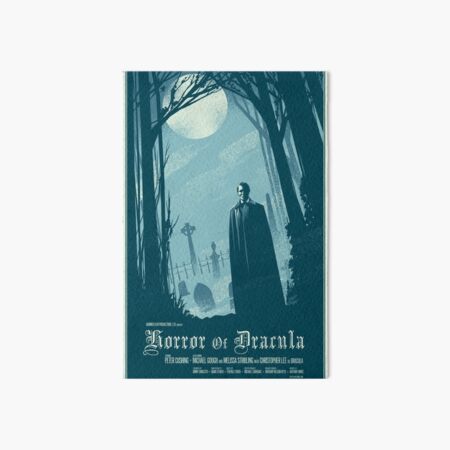 "Horror of Dracula Terence Fisher" Art Board Print for Sale by SASASS ...