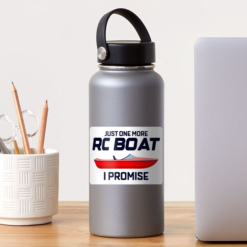 "Rc Electric Boat Powerboat Speedboat Racing " Sticker by CuteDesigns1 ...
