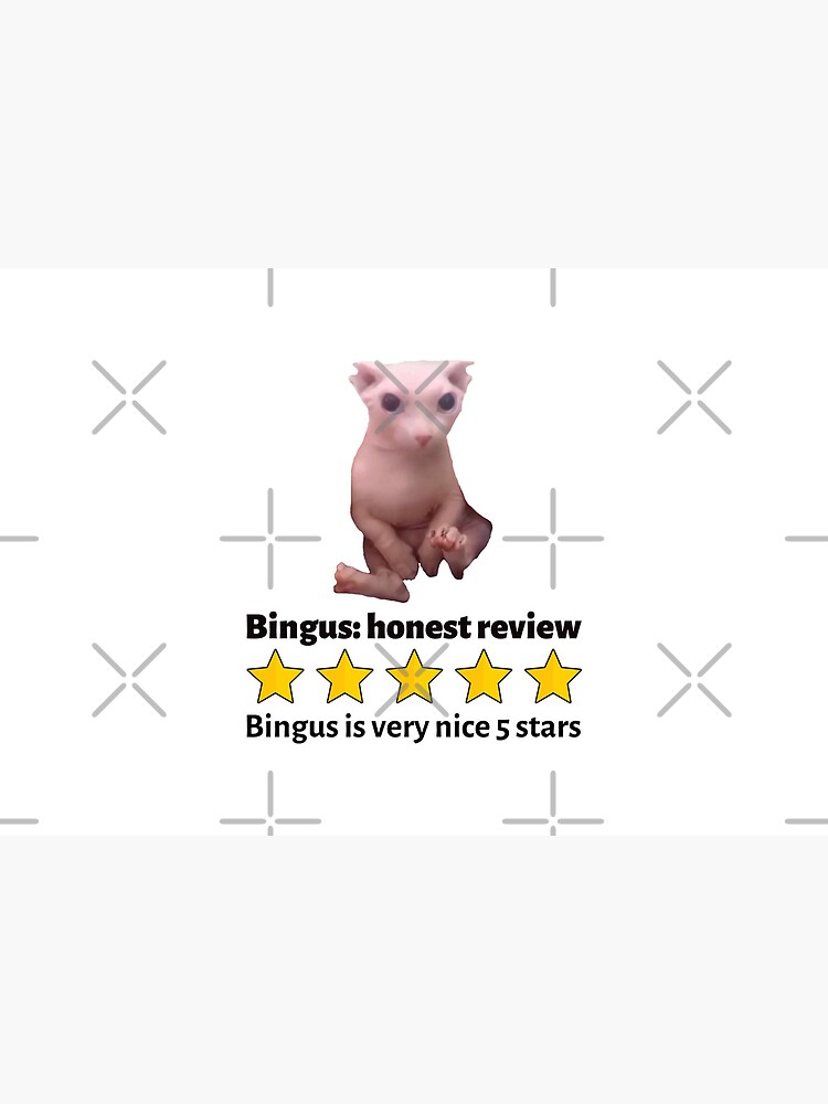"Bingus Sphynx Hairless Cat Meme Rating" Mask for Sale by ...