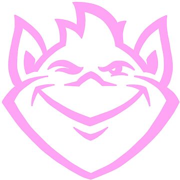 "Pink SLU Billiken" Sticker for Sale by laurenerdbuerg | Redbubble