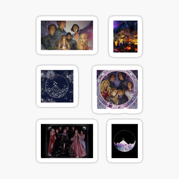 "Acotar sticker pack" Sticker for Sale by ChillStyle | Redbubble