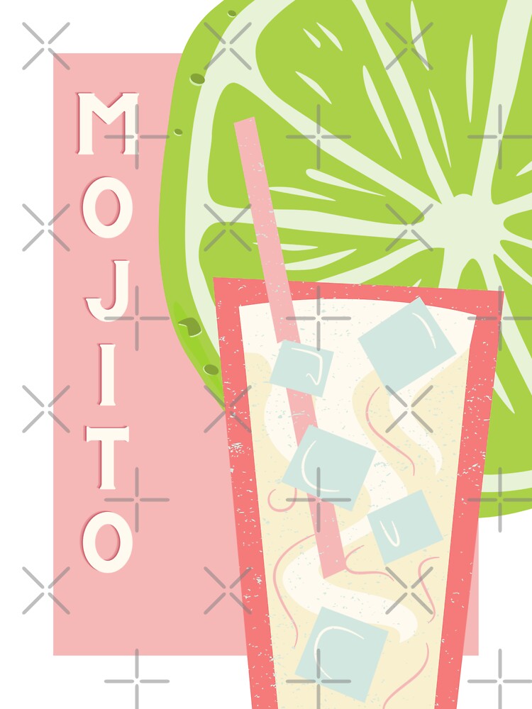 "Mojito " Sticker for Sale by marissametzler | Redbubble