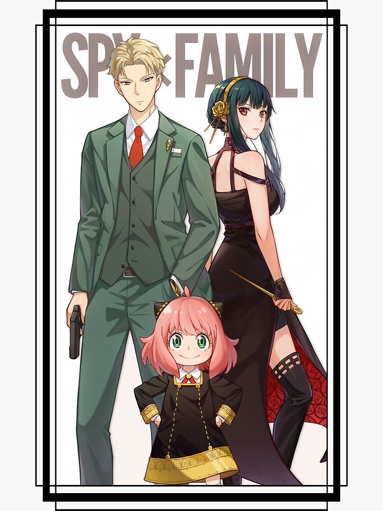 "FORGER Family Photo" Sticker for Sale by epinkb | Redbubble