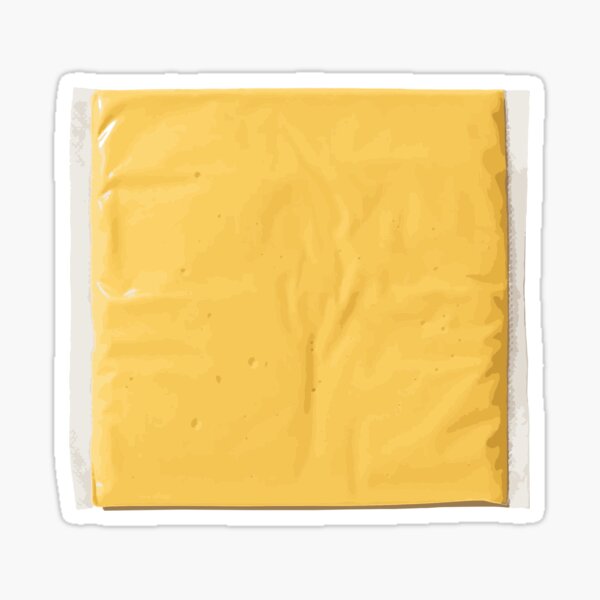 "Cheese Slice" Sticker for Sale by Northernish-Co | Redbubble