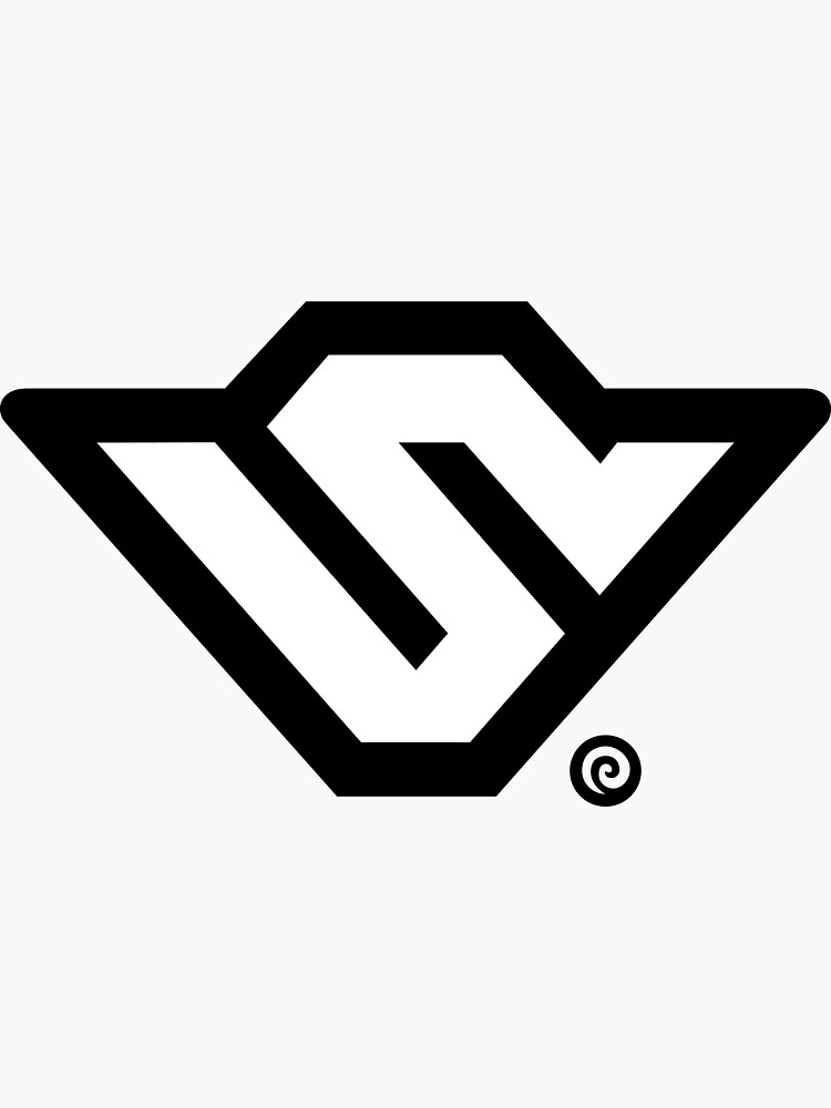 "Spring Man Logo - Black" Sticker by arizone | Redbubble