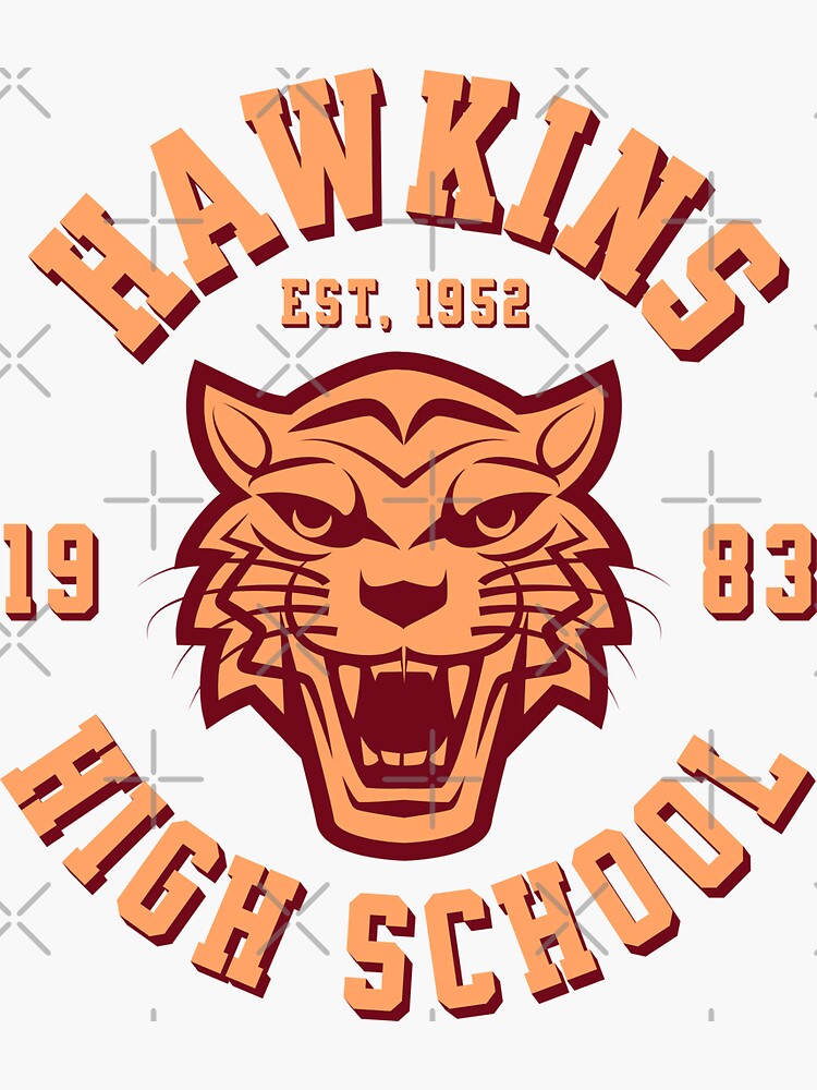 "Hawkins High School 1983" Sticker for Sale by Skurtpur | Redbubble