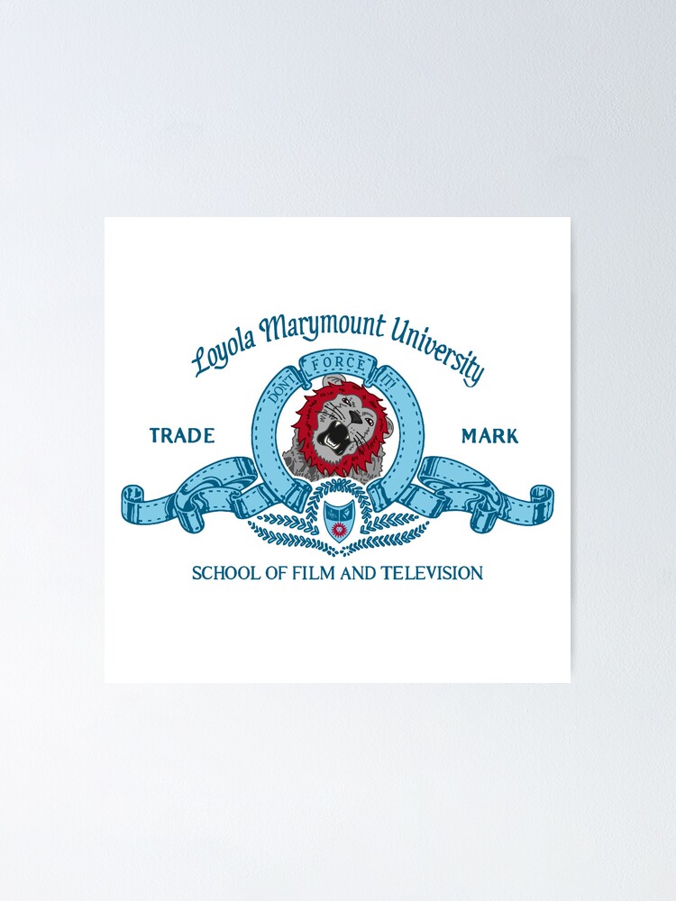 "LMU SFTV - Iggy the Lion (Dark Font)" Poster for Sale by An8-TrackMind ...