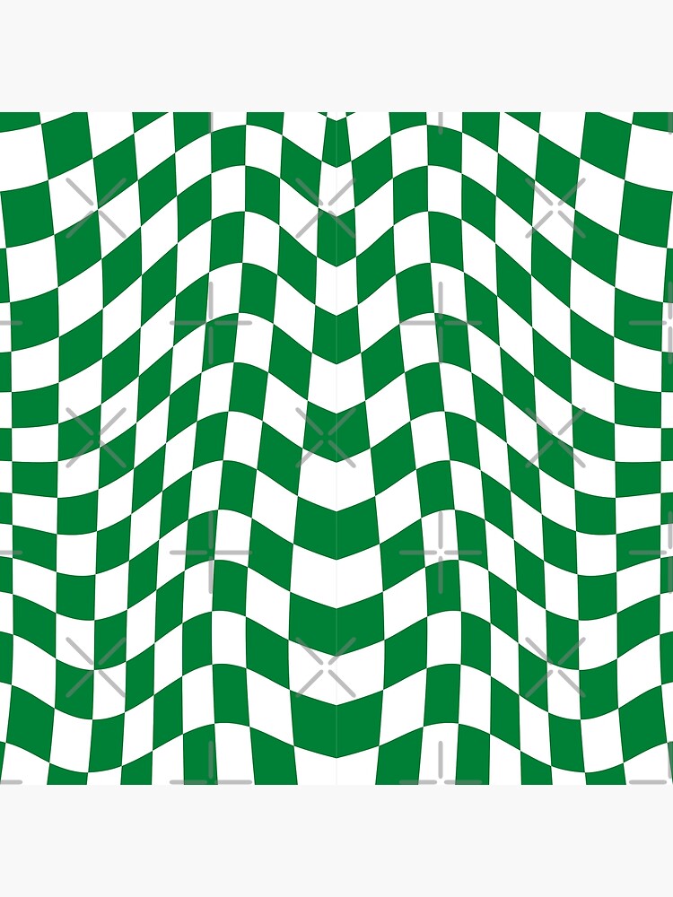 "Sage Green and White Checker Distorted - Sage Green Chess ...