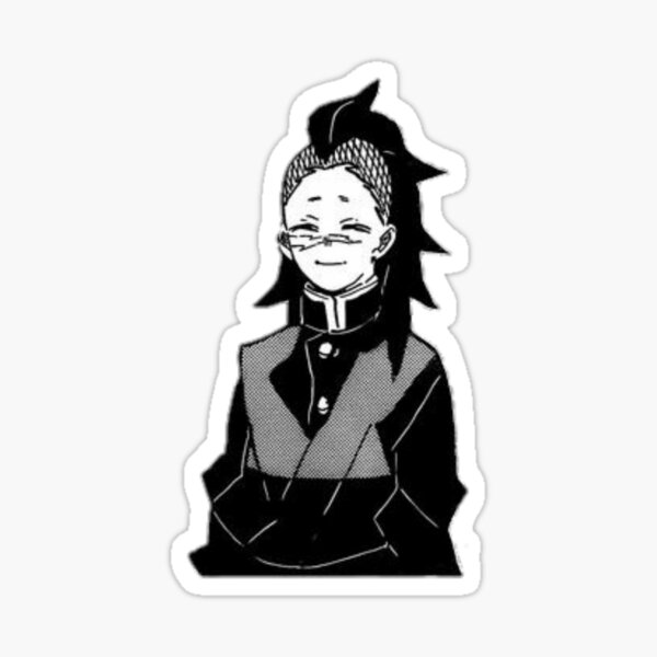 "Demon Slayer - Genya Shinazugawa" Sticker by Mangasuki | Redbubble