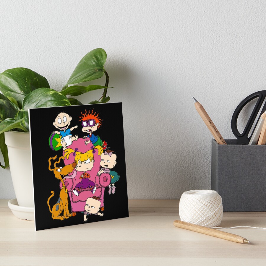 "the rugrats" Art Board Print for Sale by nelsonmbmg | Redbubble