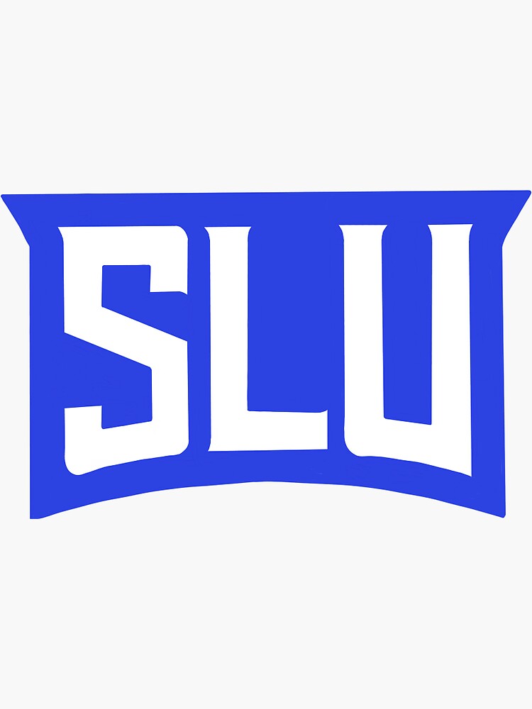 "SLU logo" Sticker for Sale by laurenerdbuerg | Redbubble