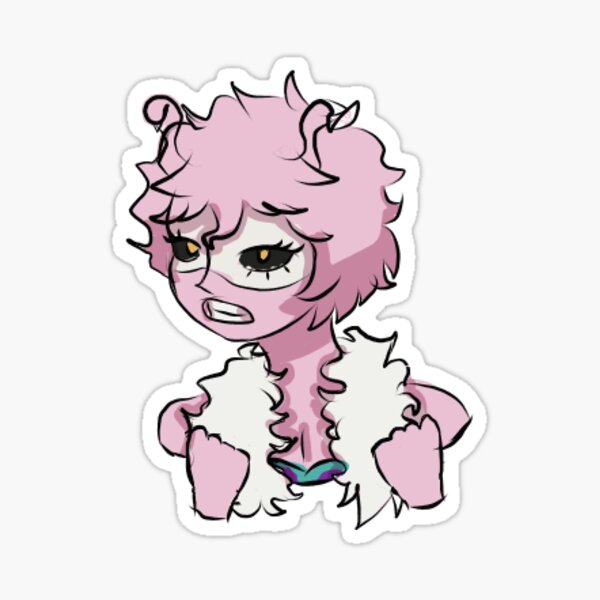 "Mina Ashido" Sticker for Sale by Ilexchan | Redbubble