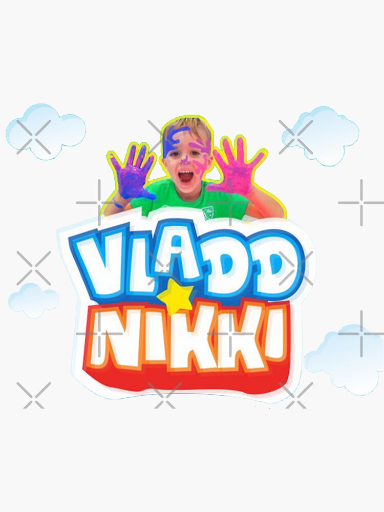 "vlad and niki" Sticker for Sale by DALD | Redbubble