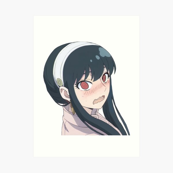 "Blusing Yor Forger - Spy x Family" Art Print for Sale by Animelove1000 ...