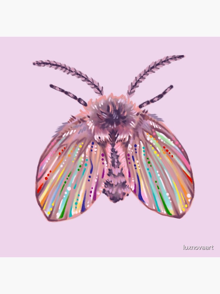 "LGBTQ+ Pride Gay Moth" Poster for Sale by luxnovaart | Redbubble