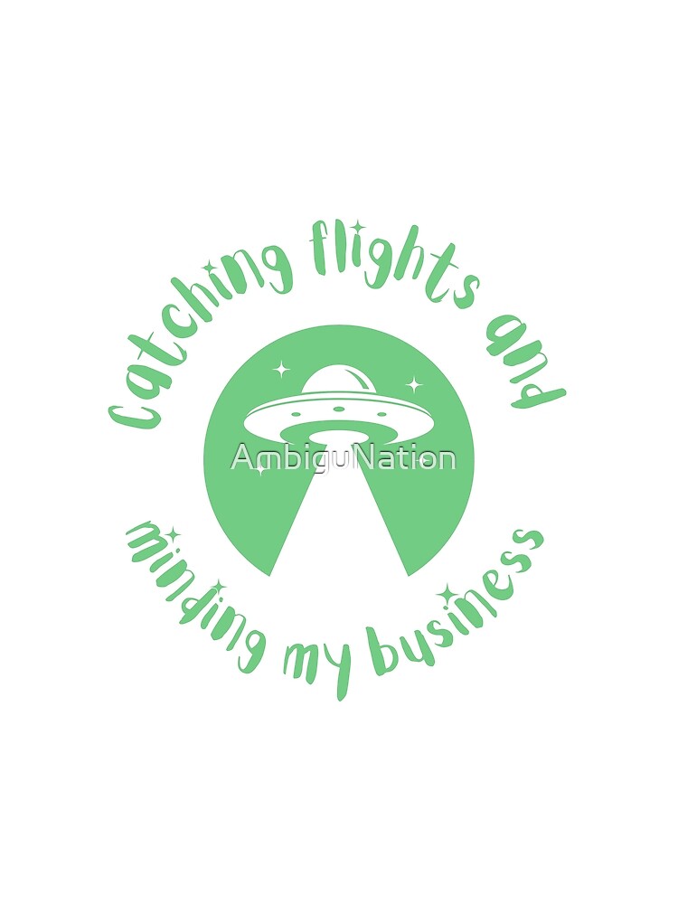 "Catching Flights And Minding My Business - Flying Saucer, UFO Beam ...