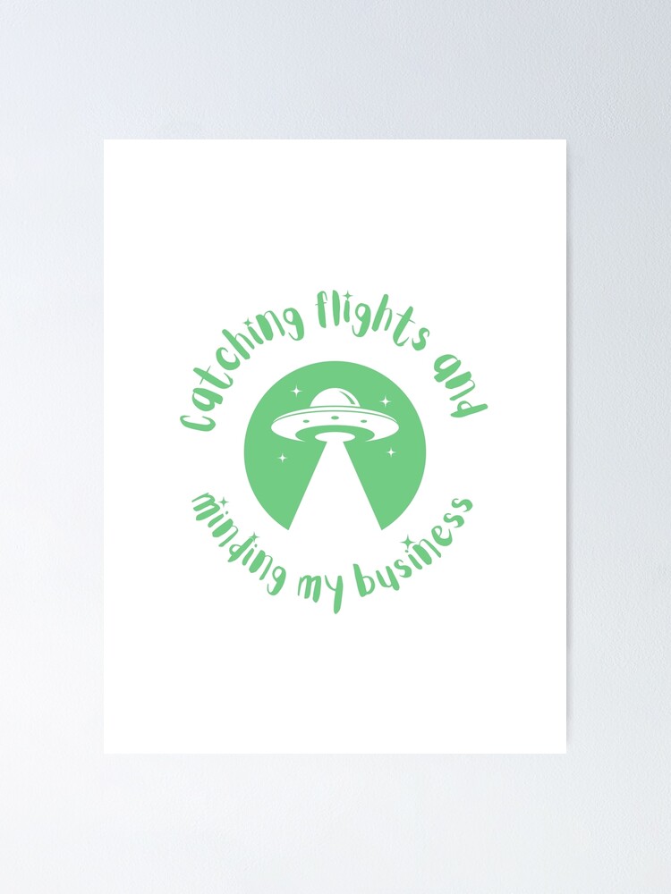 "Catching Flights And Minding My Business - Flying Saucer, UFO Beam ...