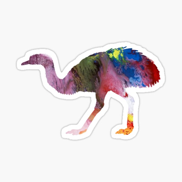 "Rhea " Sticker for Sale by MordaxFurritus | Redbubble