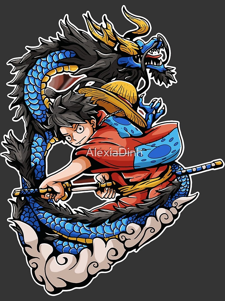 "Kaido vs Samurai Luffy" Photographic Print for Sale by AlexiaDinh ...