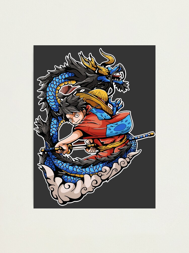 "Kaido vs Samurai Luffy" Photographic Print for Sale by AlexiaDinh ...