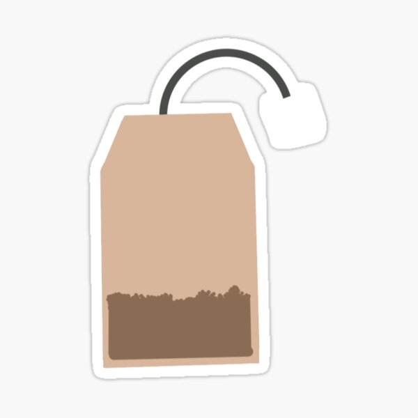 "Teabag" Sticker by canadiangeese | Redbubble