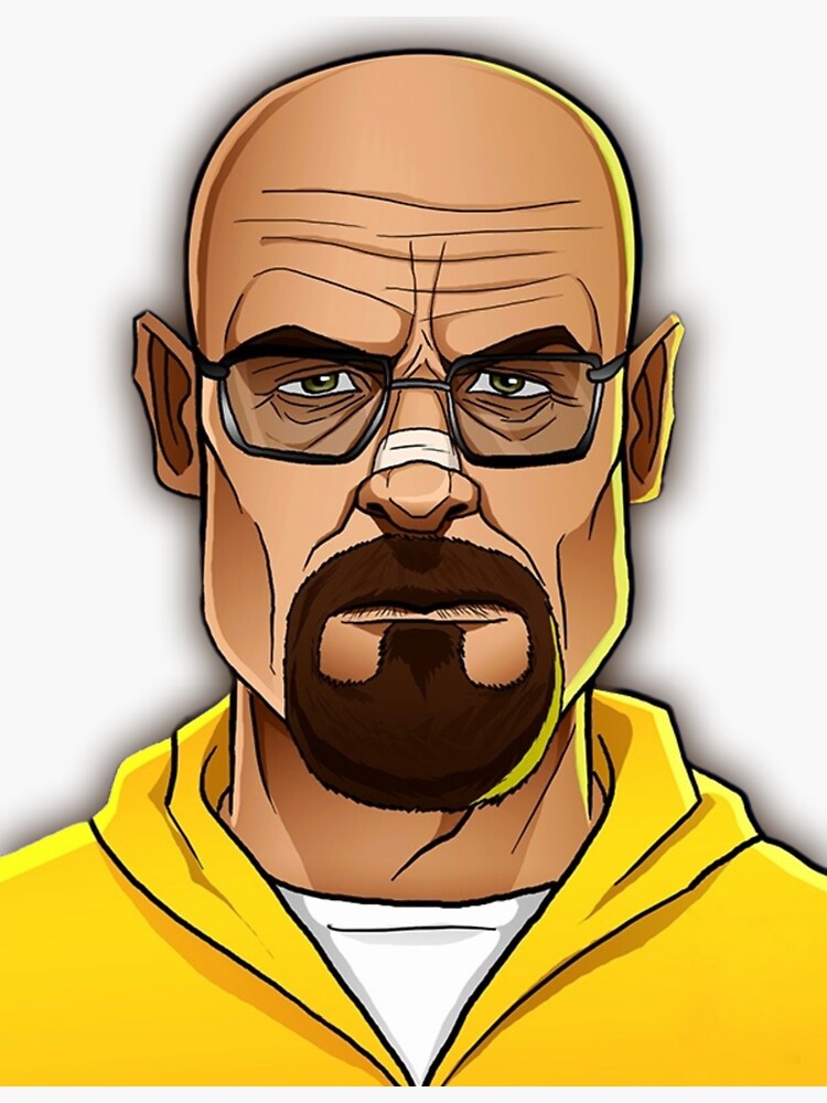 "Breaking Bad Merch." Sticker for Sale by rilo512 | Redbubble