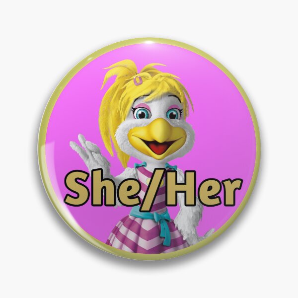 Helen Henny She Her Pin Pin For Sale By Robbie Cheese Redbubble