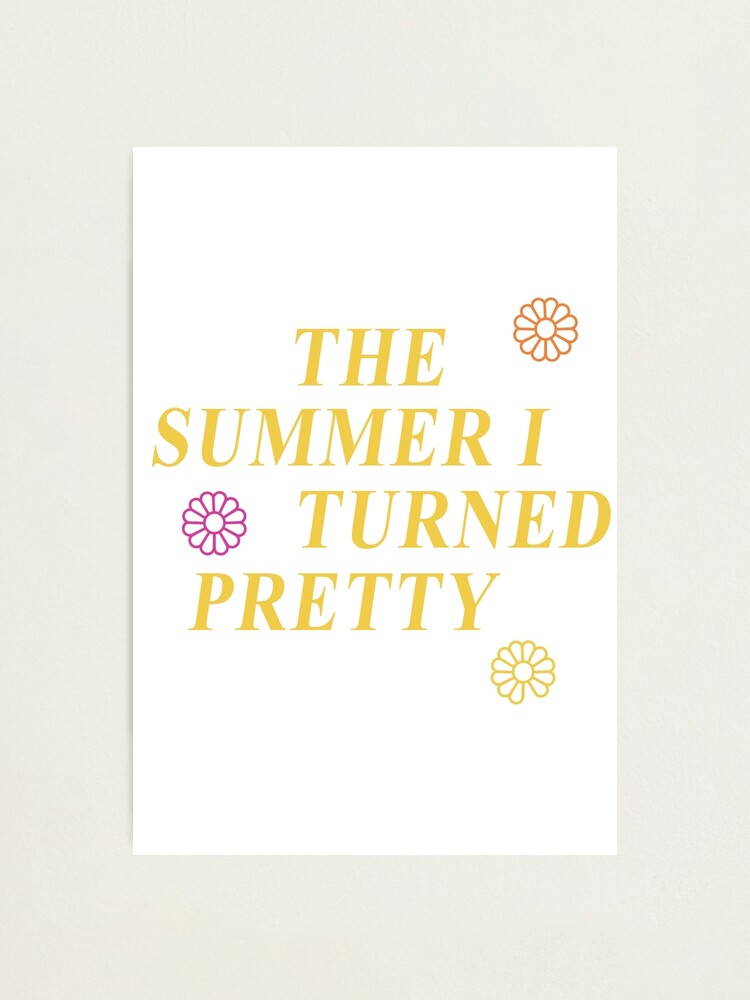 "Summer I Turned Pretty Merch The Summer I Turned Pretty Flowers ...