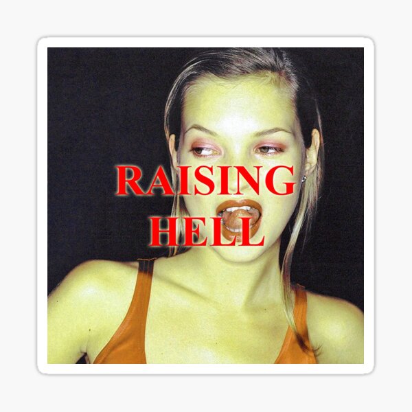 "Hell" Sticker for Sale by verbisdiablo | Redbubble