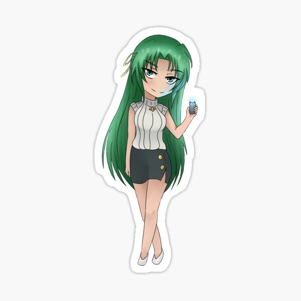 "sonozaki shion chibi yandere" Sticker for Sale by headlesshomos ...