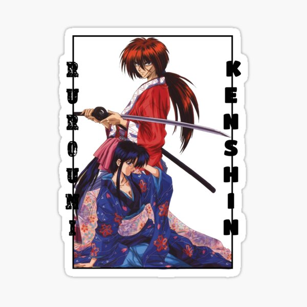 "rurouni kenshin,stickers" Sticker for Sale by zizo37 | Redbubble