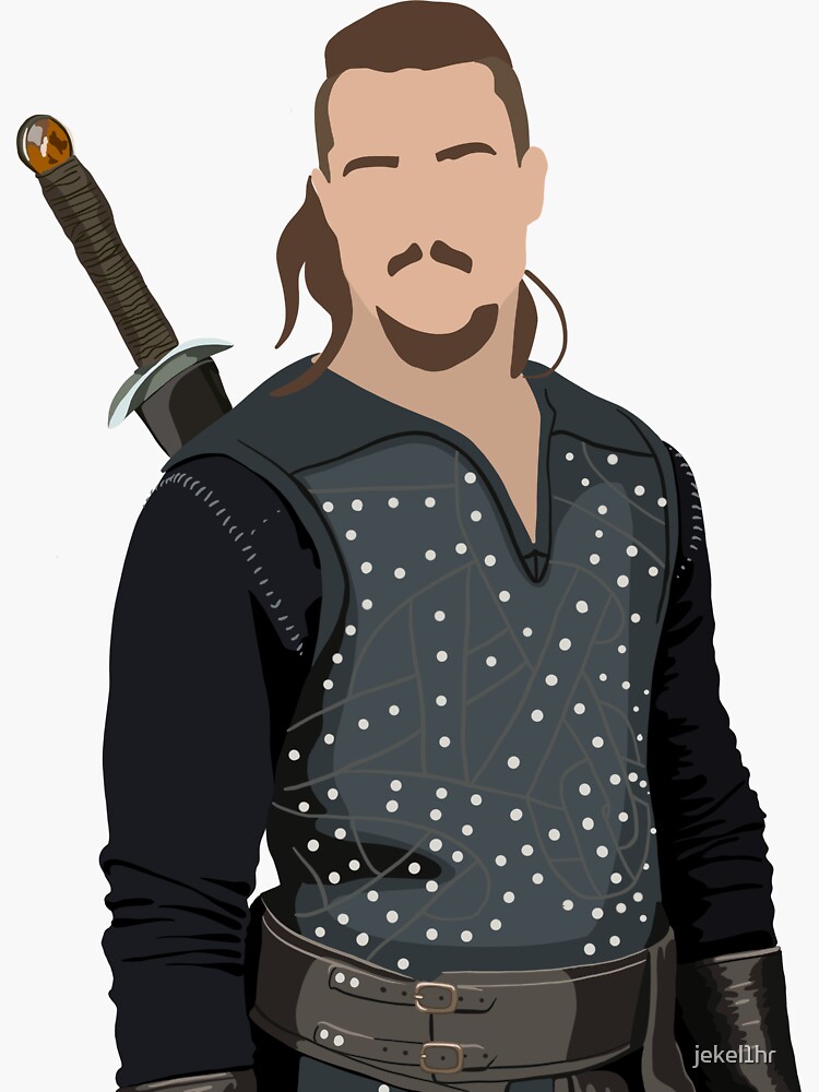 "Uhtred - The Last Kingdom" Sticker by jekel1hr | Redbubble