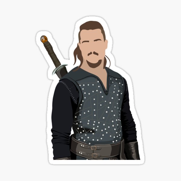 "Uhtred - The Last Kingdom" Sticker by jekel1hr | Redbubble