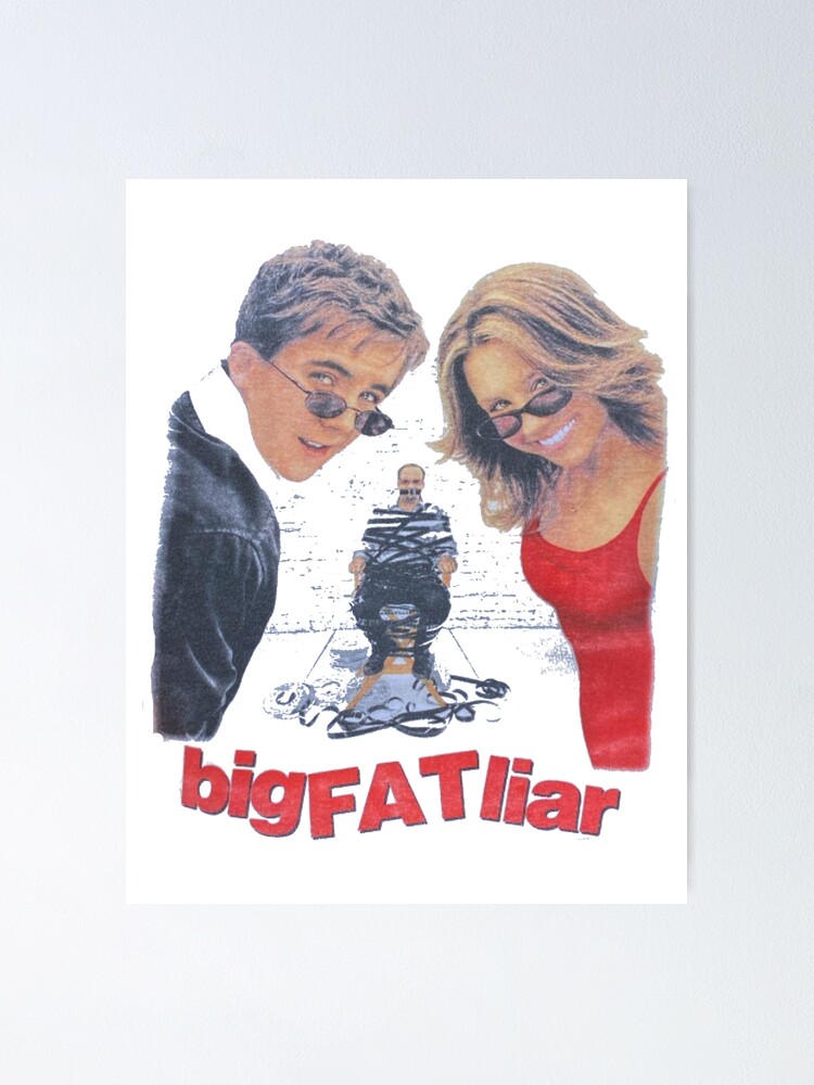 "Big Fat Blue Liar " Poster for Sale by candyice20 | Redbubble