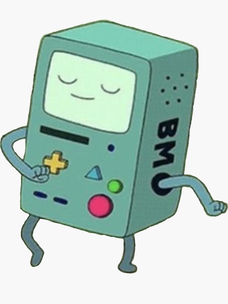 "BMO character" Sticker for Sale by FeelGoodEst | Redbubble