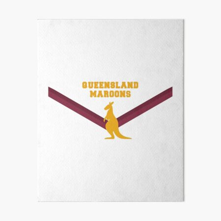 "Queensland Maroons a Queensland Maroons a Queensland Maroons" Art ...