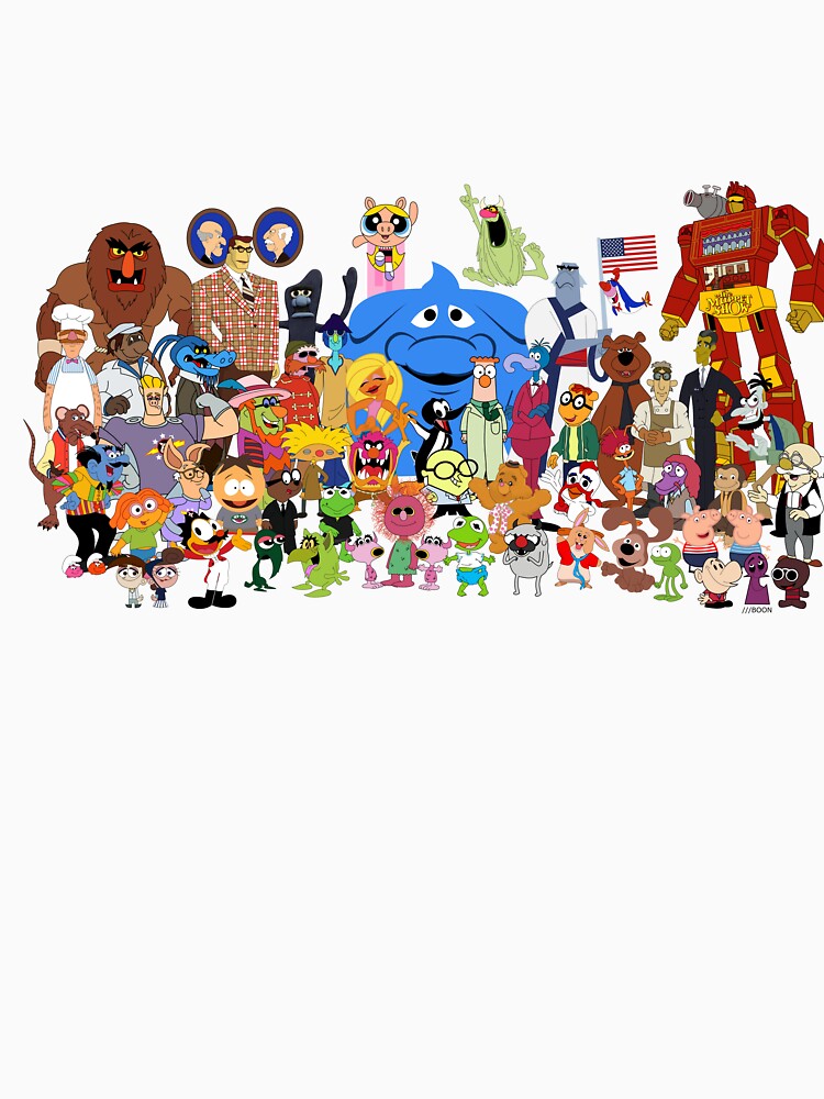 "Muppetoons - Together Again" T-shirt for Sale by mbaboon | Redbubble ...