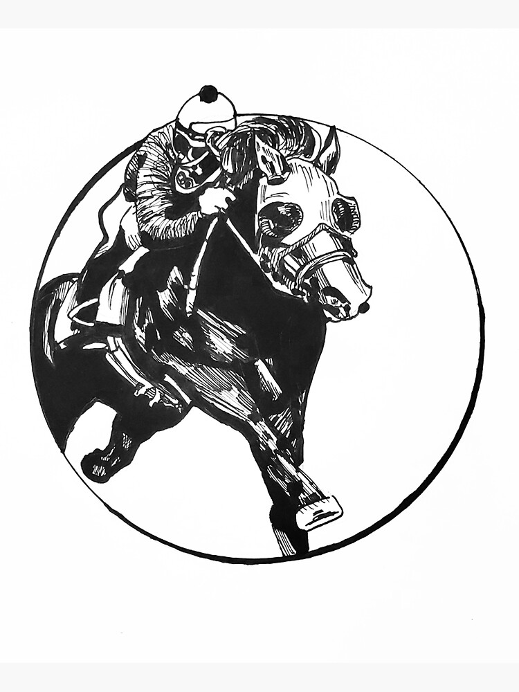 "Race horse" Sticker for Sale by Terrybadgley | Redbubble