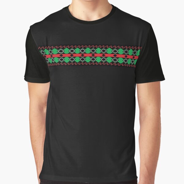 "Pueblo Indian Design (red border)" Graphic T-Shirt for Sale by Blue ...