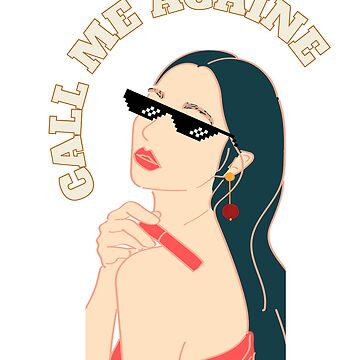 "Call Me Again T-Shirt , Call Me Again design" Essential T-Shirt for ...