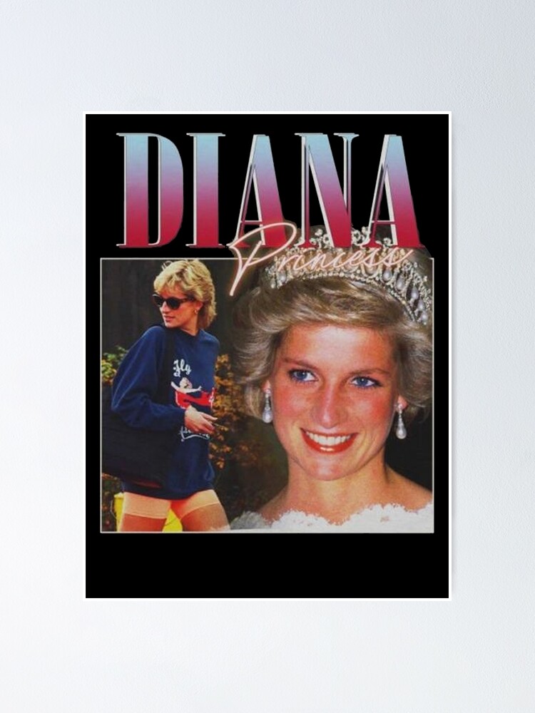 "Princess Diana royal of wales" Poster for Sale by Danielle8882 | Redbubble